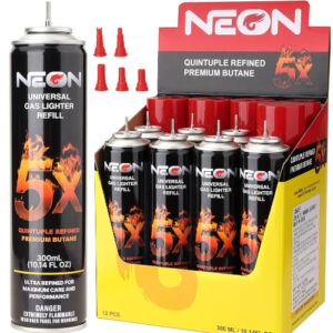 Neon Butane Official Website - Premium Gas Lighter Refills